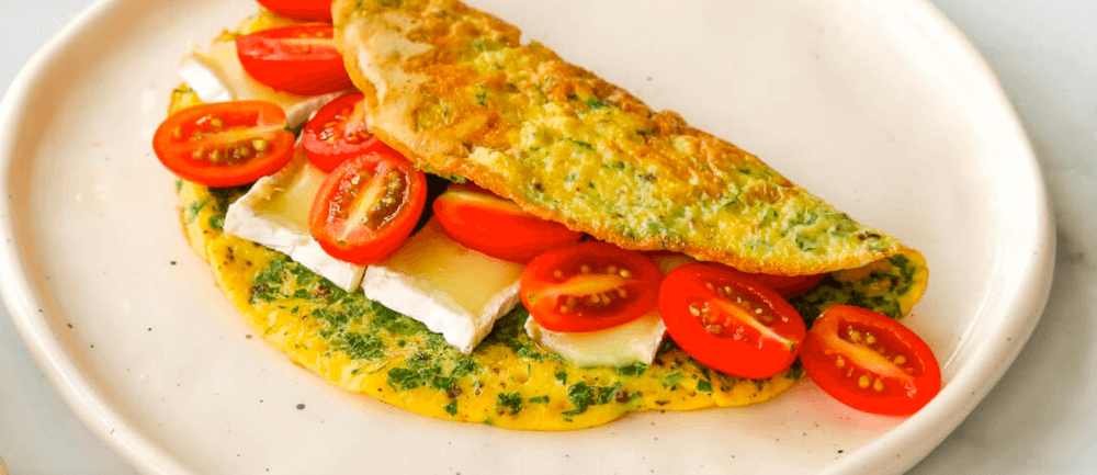Tomato & Brie Omelette - Sabina Sulovsky | Executive Performance Coach